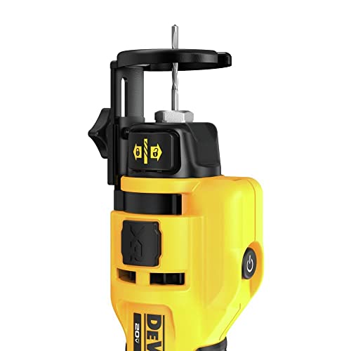 DEWALT 20V MAX* XR Brushless Drywall Cut-Out Tool (Tool Only) (DCE555B)