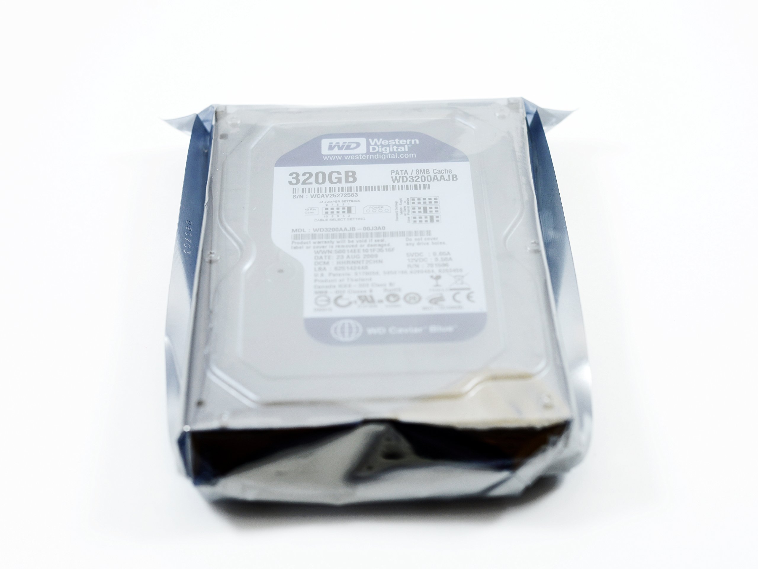 Western Digital 320 GB 3.5-Inch, 8 MB Cache, 7200 RPM EIDE Bulk/OEM Hard Drive WD3200AAJB (Caviar Bl