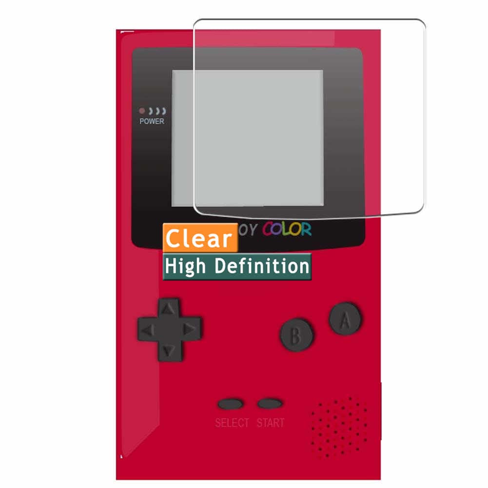 Vaxson 3-Pack Screen Protector, compatible with Gameboy Color GBC ESP32 TPU Film Protectors Sticker [ Not Tempered Glass ]
