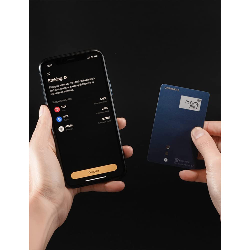 CoolWallet Pro Crypto Hardware Wallet w/Charger Combo Set