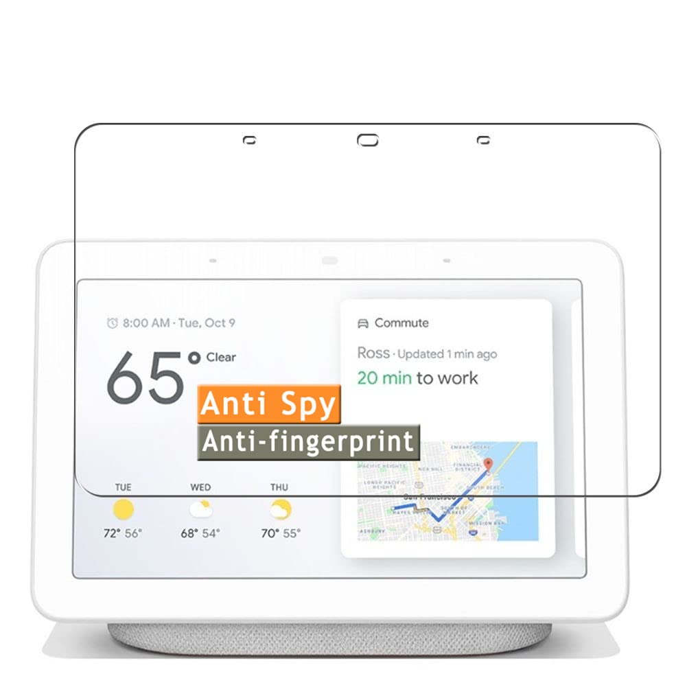 Vaxson Privacy Screen Protector, compatible with Google Nest Hub/Google Home Hub 7" Anti Spy Film Protectors Sticker [ Not Tempered Glass ]