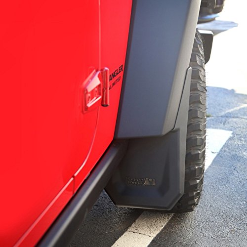 Rugged Ridge | Splash Guard Kit, Front | 11642.11 | Fits 2007-2018 Jeep Wrangler JK