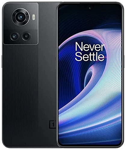 OnePlus Ace 10R PGKM10 5G 128GB 8GB RAM Factory Unlocked (GSM Only | No CDMA - not Compatible with Verizon/Sprint) China Version - Google Play Installed - Black