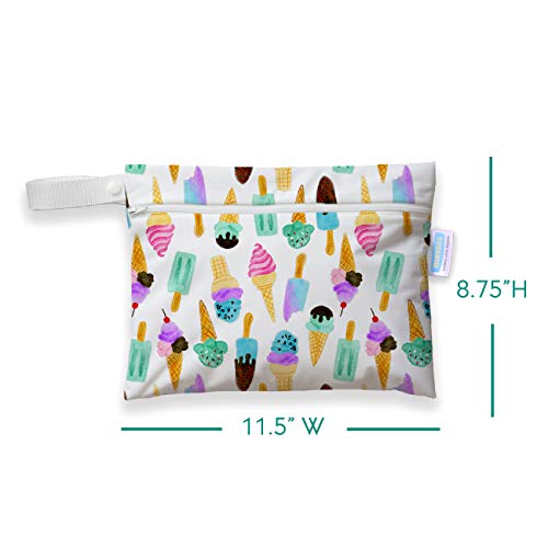 Ceunex Thirsties Reusable Mini Wet Diaper Bag - We All Scream