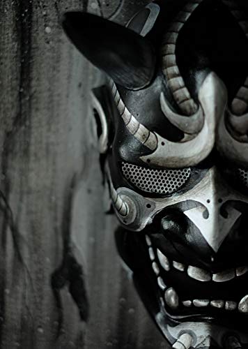 Hannya Kabuki Demon Oni Airsoft Mask BB Gun Halloween Costume Evil Cosplay MA242…