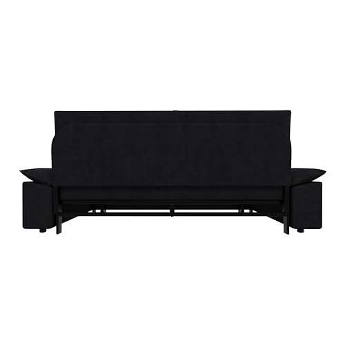 Verfur 3 in 1 Pull Out Couch Bed Sleeper Sofa,Modern Upholstered Loveseat Lounge Sofa & Couches w/Reclining Backrest, Convertible Futon Love Seat Small Furniture for Living Room
