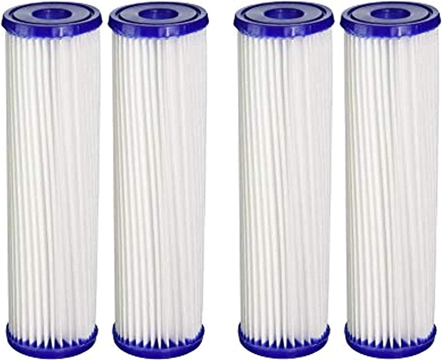 CFS – 4 Pack Water Filter Cartridges Compatible with EQ-PFC.35 Models – Remove Bad Taste & Odor – Whole House Replacement Water Filter System, White