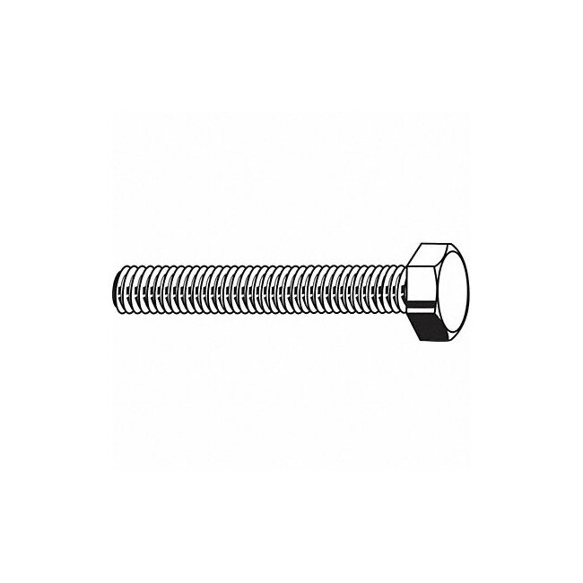 HHCS, 5/8-11x3-1/4, Steel, Gr 5, ZP, PK5