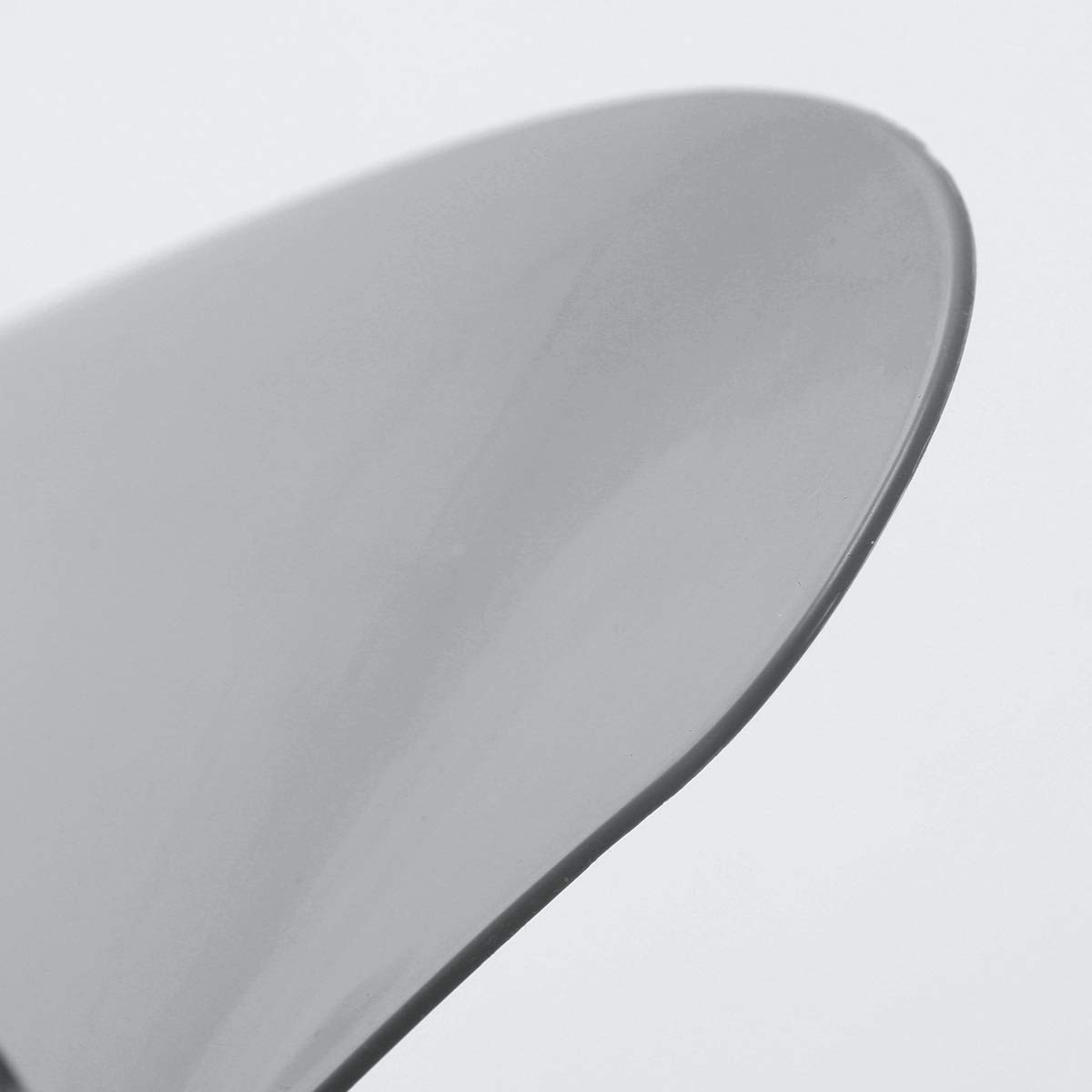 CHICTRY Plastic Fan Blade Replacement Leaves with Nut Cover for Household Standing Pedestal Fan Table Fanner Accessories Grey 12 Inch 3 Leaves