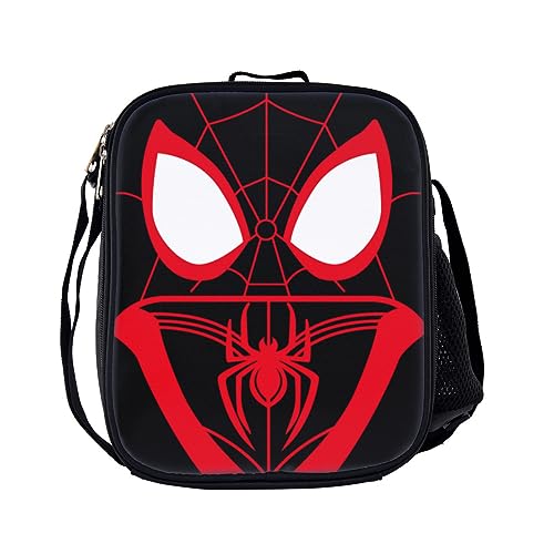 DTREEL Cartoon Backpack 3 Piece Set Girls Boys Adults 17" Backpacks with Lunch Box Pencil Case For School Travel Daypack 17 Inch