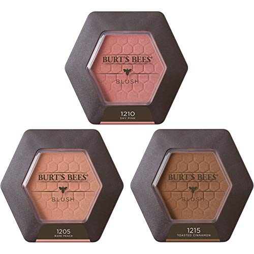 Burt's Bees 100% Natural Origin Blush with Vitamin E, Shy Pink - 0.19 Ounce