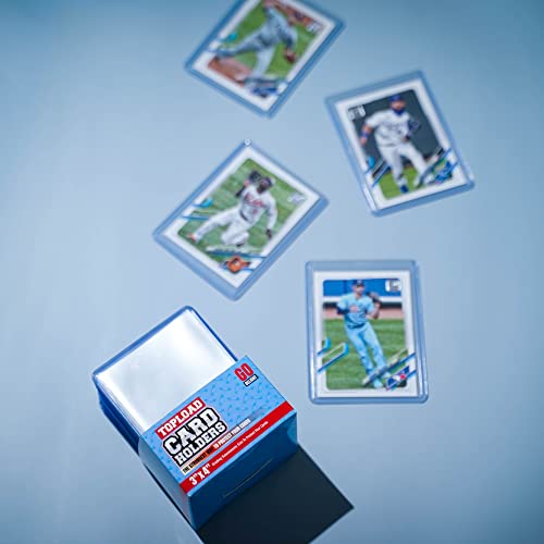 Top Loaders for Cards -35 Top Loaders and 35 Penny Sleeves - Baseball Card Sleeves - Standard Size 3'' x 4'' Toploader 35pt