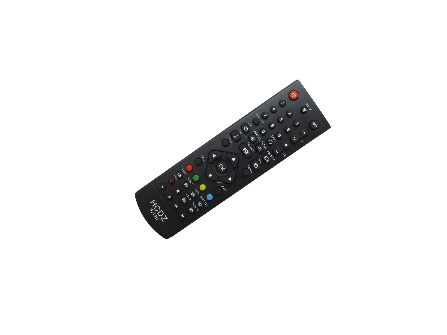 HCDZ Replacement Remote Control for Hannspree SV32AMUB HSG1150 ST558MBR ST558MBW RC00147P LCD LED HDTV TV