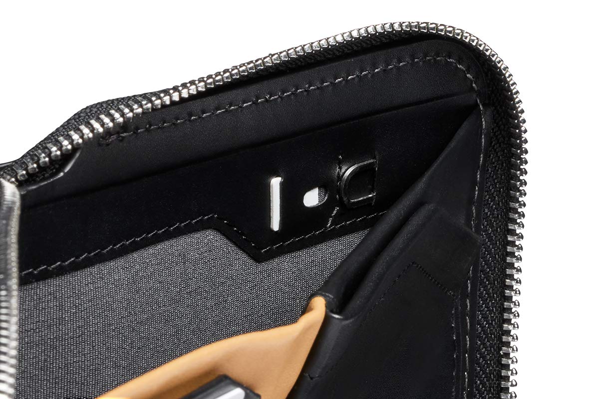 Bellroy Zip Wallet (Leather Wallet, RFID Blocking, Coin Pouch) - Terracotta