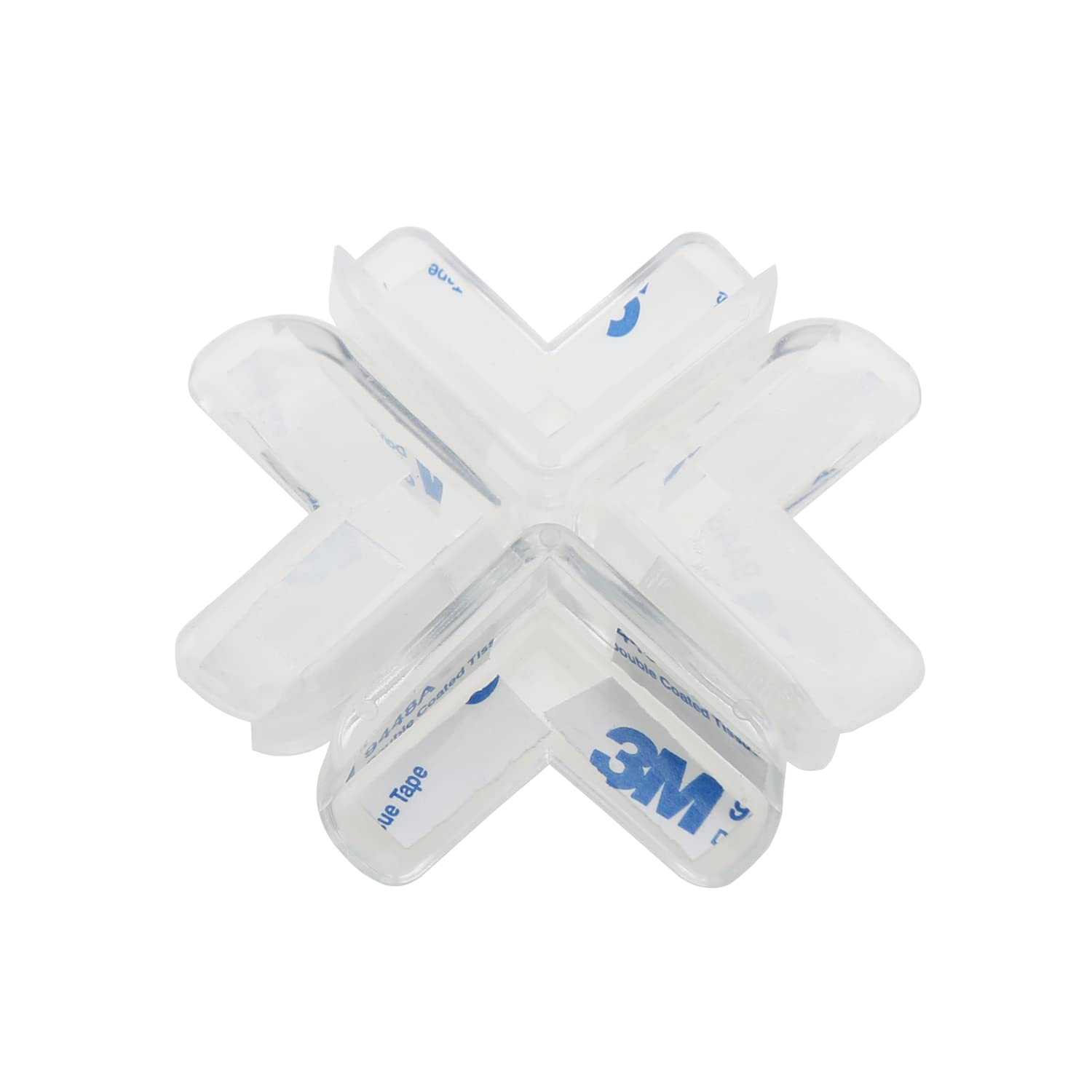 Corner Protectors DGZZI 12pcs PVC L-Shaped Clear Corner Guards Furniture Corner Edge Worktop Child Bump Protectors Guards
