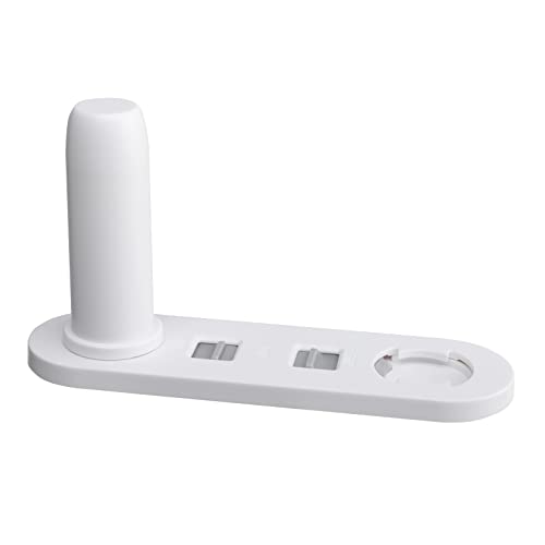 Childproof Sliding Glass Door Lock, Baby Safety Slide Window Locks for Kids Proof Patio Closet Doors No Drilling Tools Needed Easy Installation (White-Count of 1)
