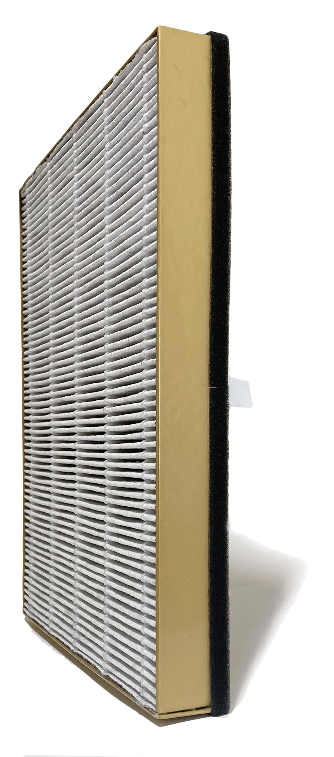 Nispira True HEPA Replacement Filter for Air Purifier, Compatible with TaoTronics TT-AP002, 2 Packs