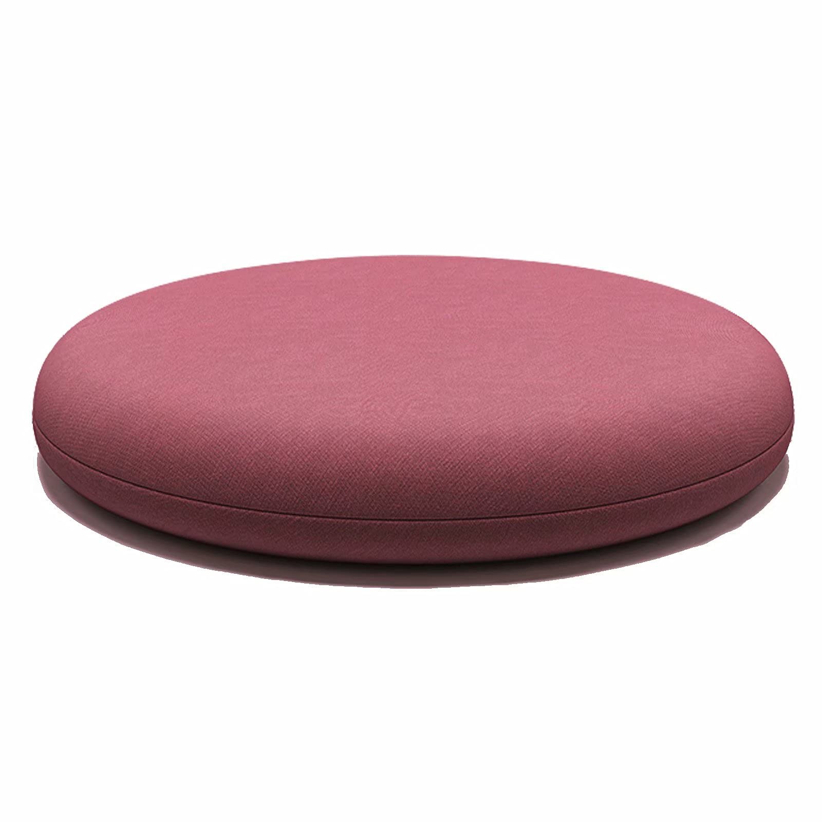 Chair Pads for Dining Chairs 18x18, Indoor Seat Cushions for Dining Chairs, Kitchen Chair Cushions Large, Washable Seat Pads for Dining Room Chairs with Disassemblable Cover Wine Red