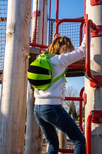 KIDDIETOTES Bumblebee Backpack for Kids, Toddlers, and Children - Perfect for Daycare, Preschool, and Pre-K