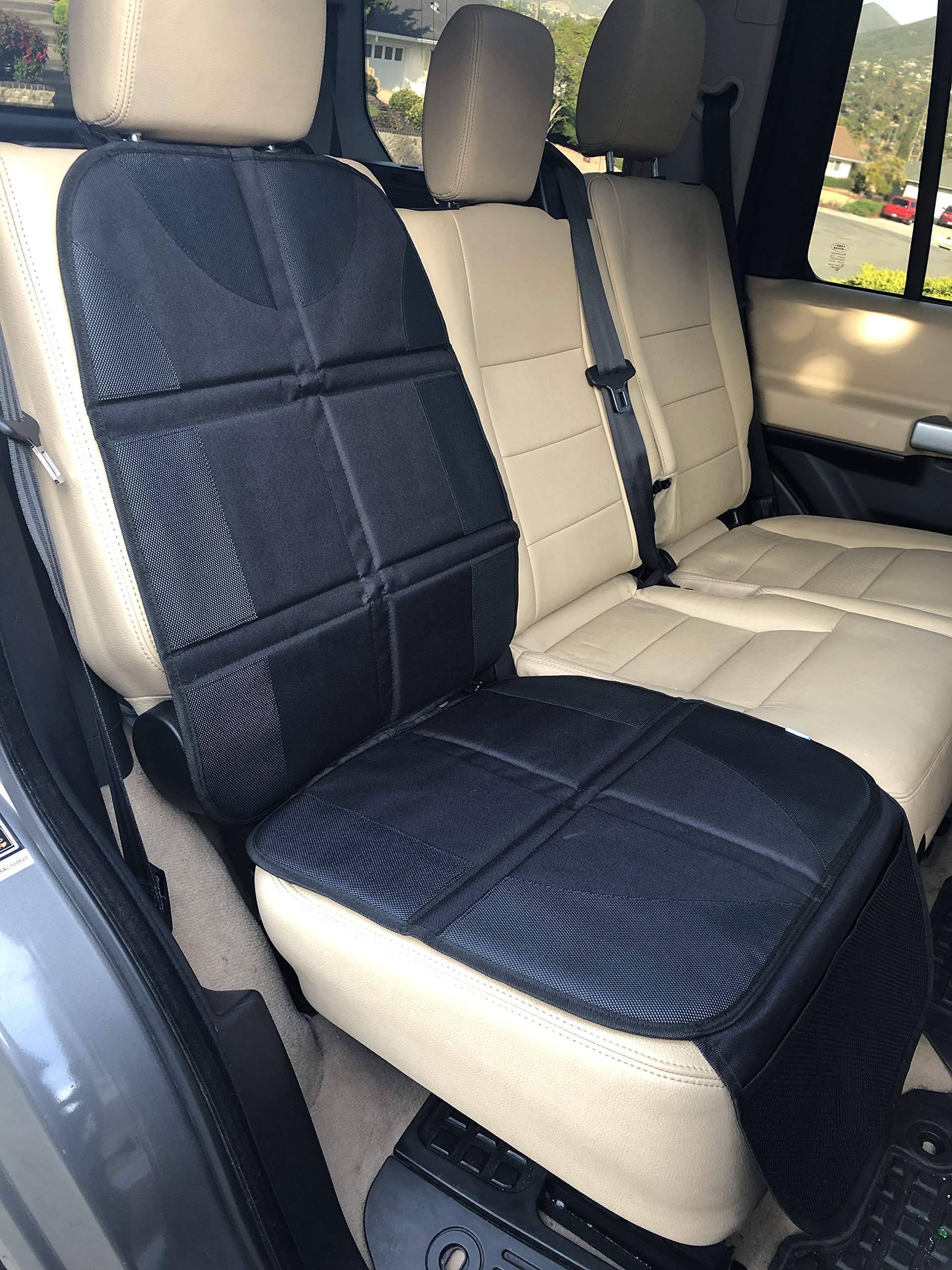Cardiff Products New Deluxe Seat Protector - Durable, Waterproof Featuring The thickest Padding for Ultimate seat Protection