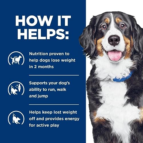 HILL'S PRESCRIPTION DIET Metabolic + Mobility, Weight + j/d Joint Care Chicken Flavor Dry Dog Food, Veterinary Diet, 8.5 lb. Bag