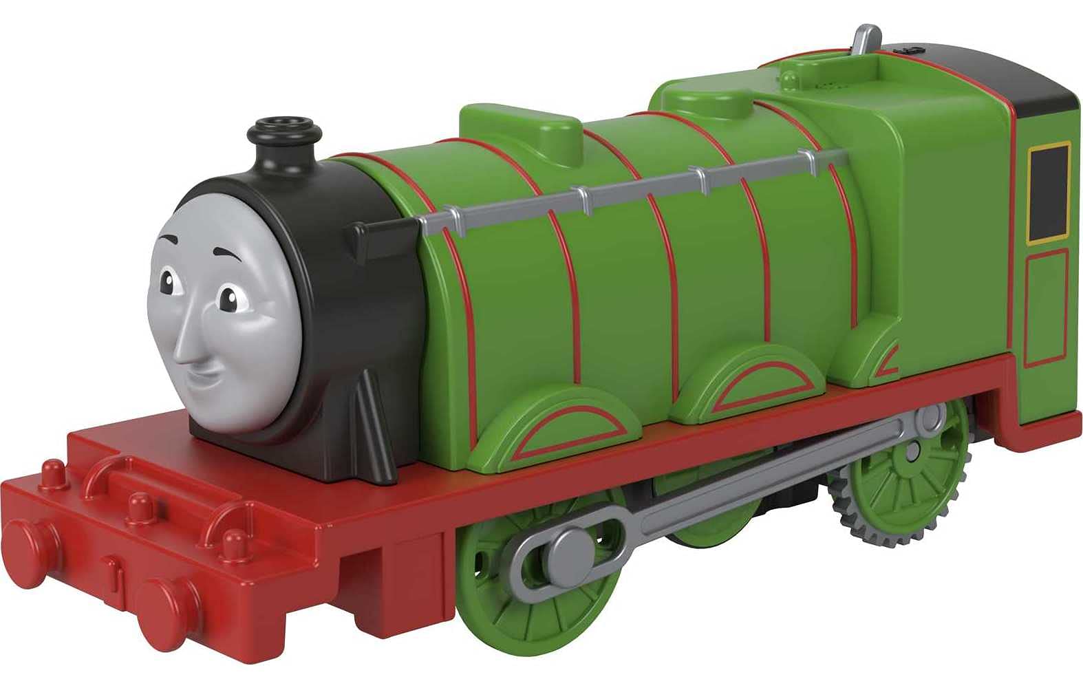 Thomas & Friends Henry with Winston and Sir Topham Hatt, Motorized Toy Train for Preschool Kids 3 Years and Older