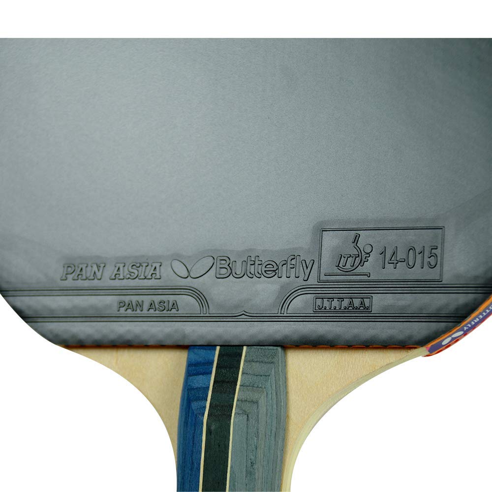 Butterfly Timo Boll Shakehand Ping Pong Paddle - Good Speed and Spin with Superb Control - Japan Series - Recommended for Beginning Level Players - International Table Tennis Federation Approved