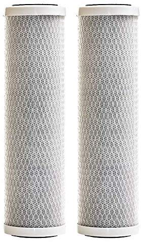 Clear2o® Universal Advanced CTO1102 Solid Carbon Water Filter - 10-inch - Reduces Chlorine - Pack of 2 - White