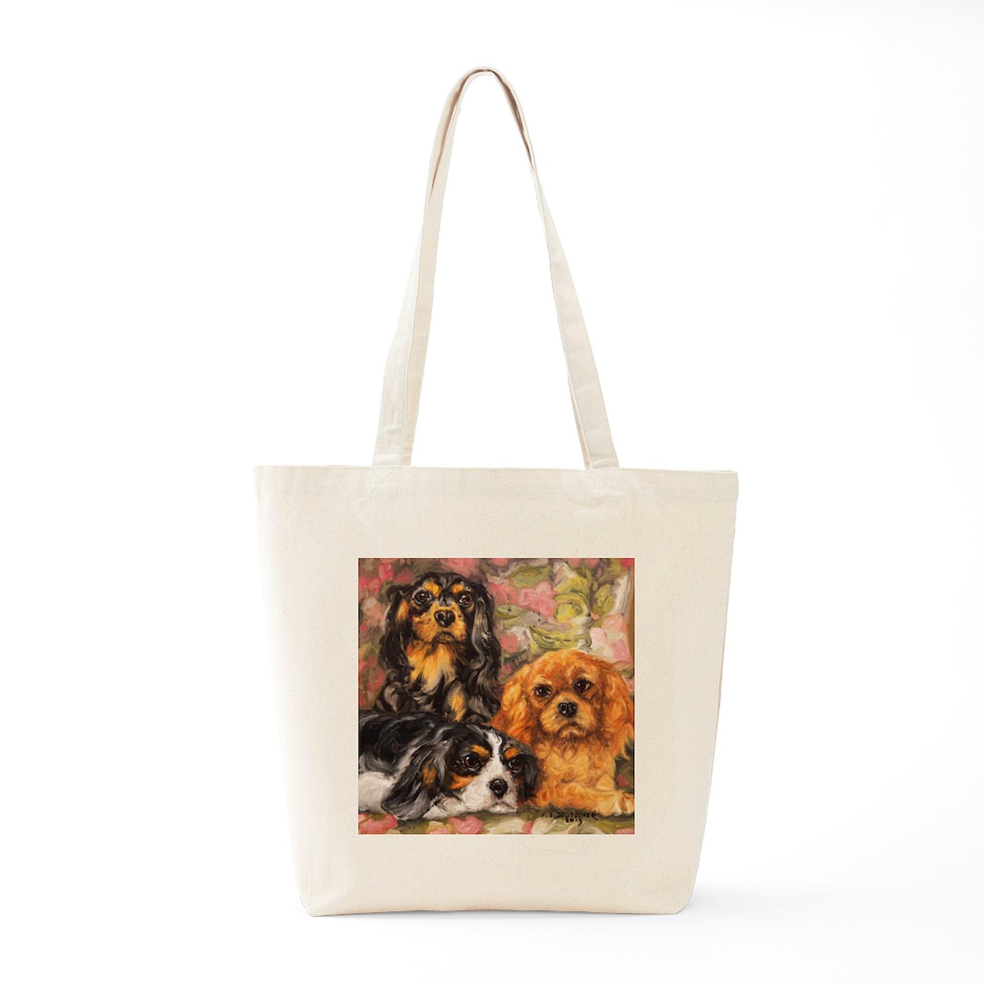 CafePress Cavalier King Charles Spaniel Tote Bag Canvas Tote Shopping Bag