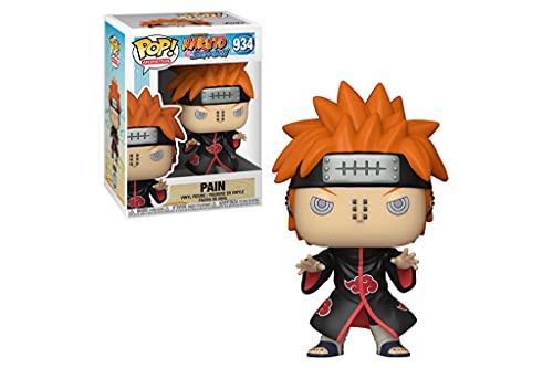 POP Naruto Shippuden - Pain Funko Pop Vinyl Figure (Bundled with Compatible Pop Box Protector Case), Multicolor, 3.75 inches