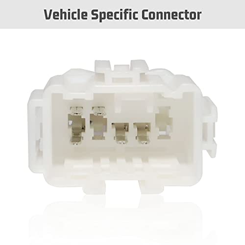 MECMO 4-Pin Trailer Wiring Harness for 2007-2011 Honda CRV, Plug-in Simple Custom-Fit T-Connector 4 Pin Hitch Wiring for Trailer Light Connect