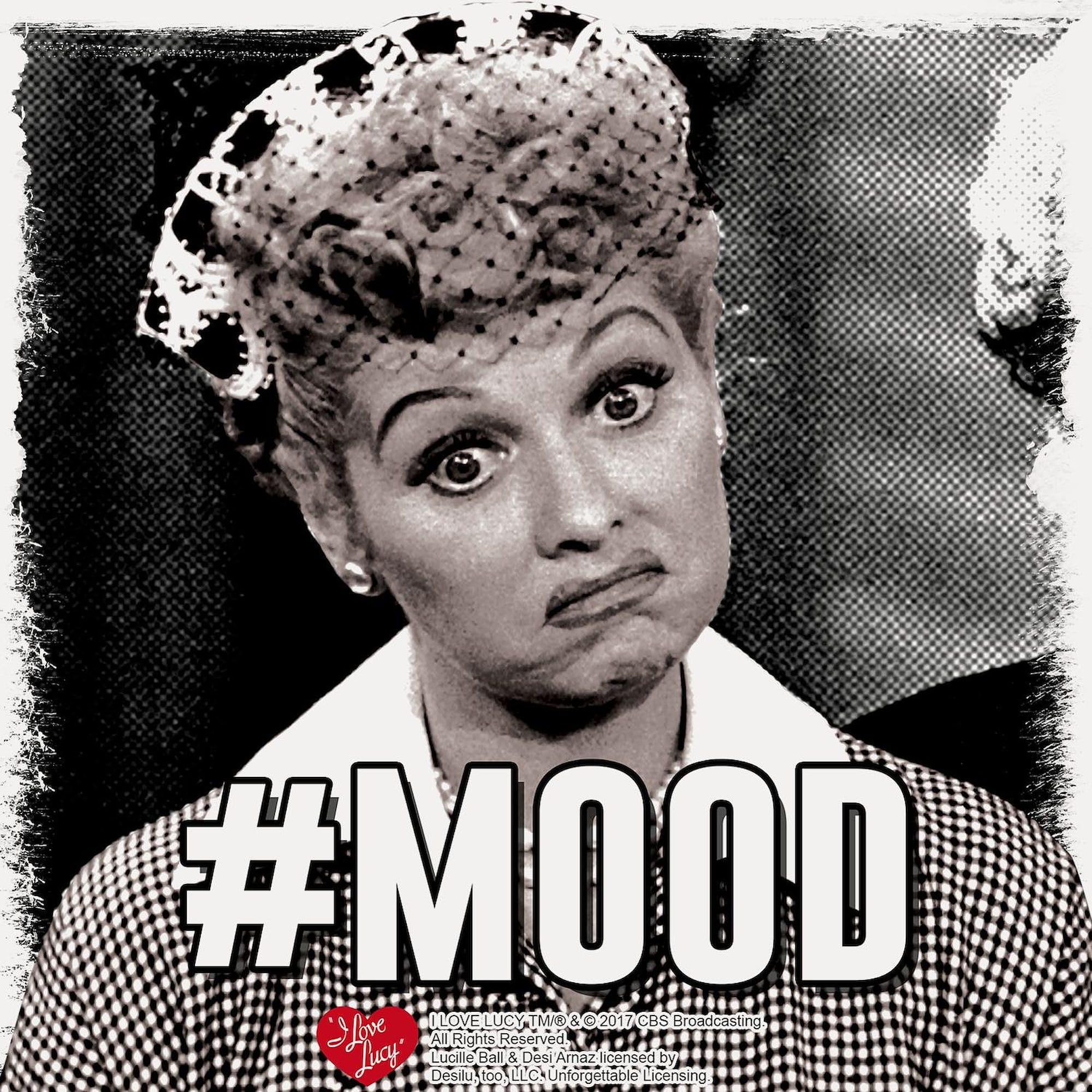CafePress I Love Lucy #Mood Unique and Funny Shot Glass