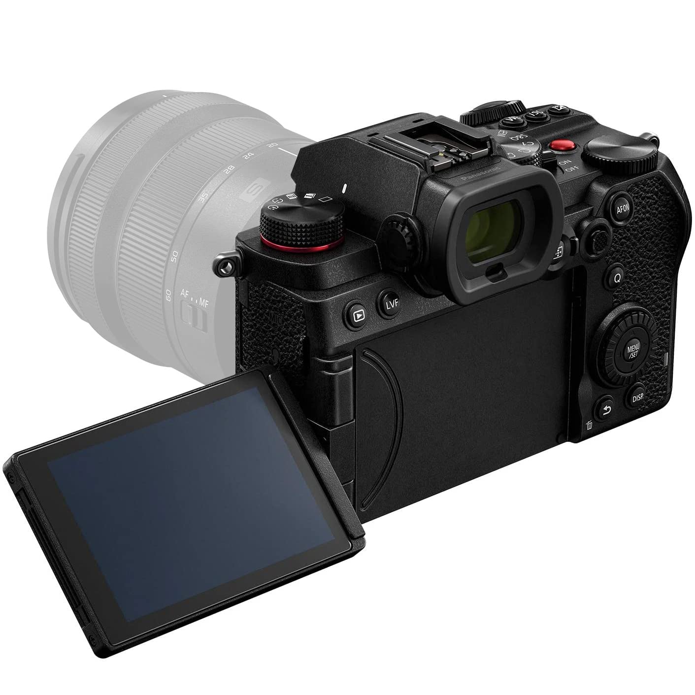 Panasonic LUMIX S5 4K Mirrorless Full Frame Interchangeable L-Mount Lens Camera Body DC-S5BODY Bundle with Deco Gear Microphone + LED + Photography Bag + Software Kit & Accessories
