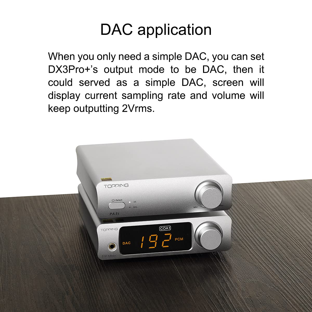Topping DX3pro+ LDAC Headphone Amplifier - ES9038Q2M XU208 NFCA Bluetooth5.0 Audio Decoder USB/Opt/Coax DAC AMP Pre Amplifier with Remote Control (Black)