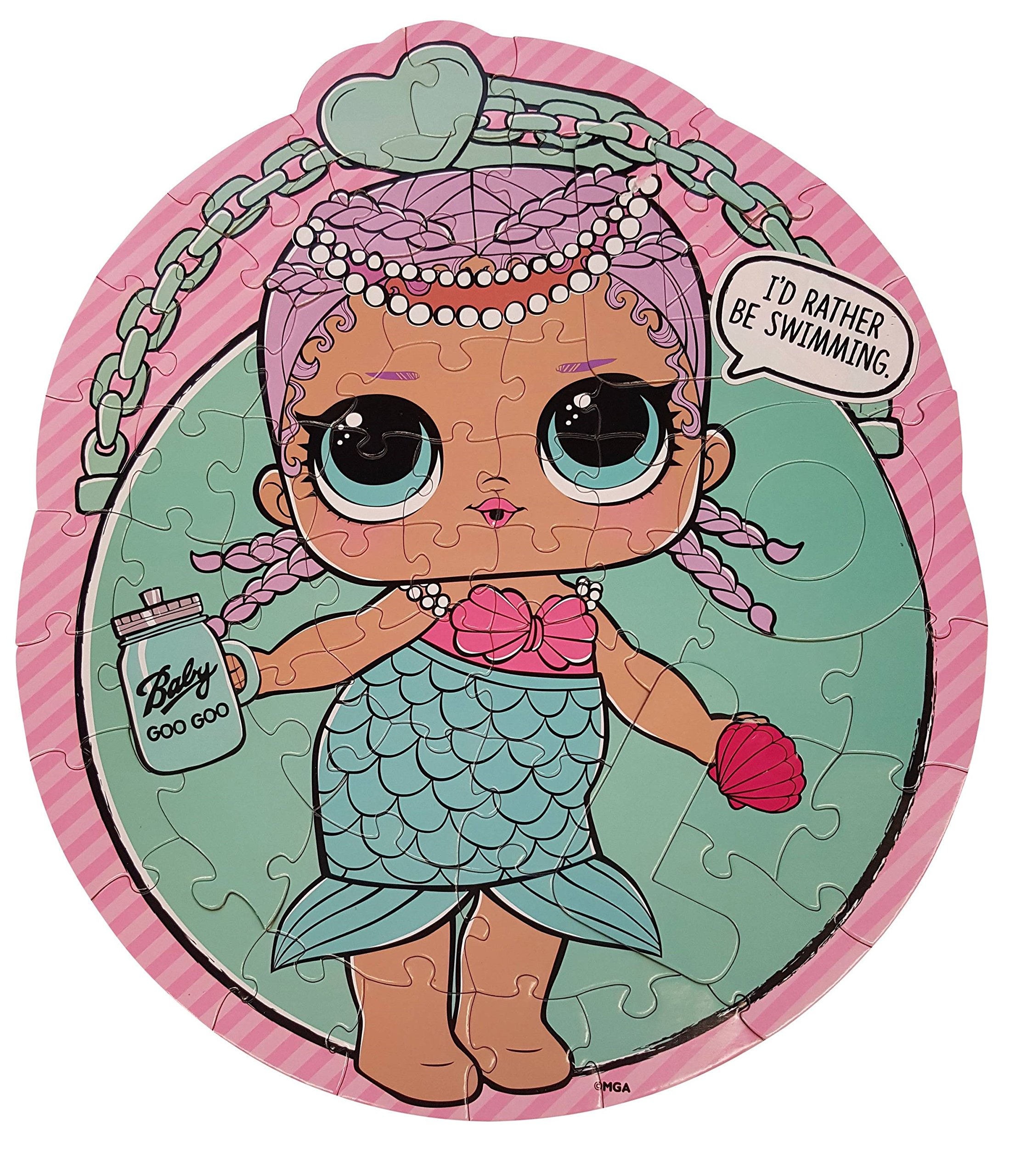 LOL - SURPRISE PUZZLE (15 In x 13 In) 60 Pieces - Based on the Hottest New Craze - The L.O.L. Surprise! Doll