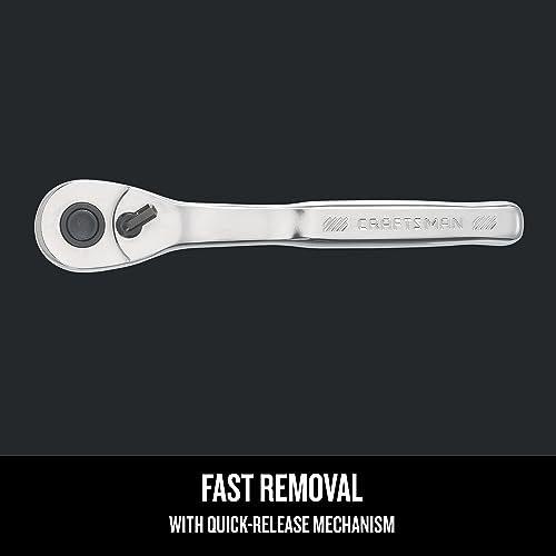 CRAFTSMAN Ratchet Wrench, 3/8-Inch Drive, 72-Tooth, Pear Head (CMMT81748)