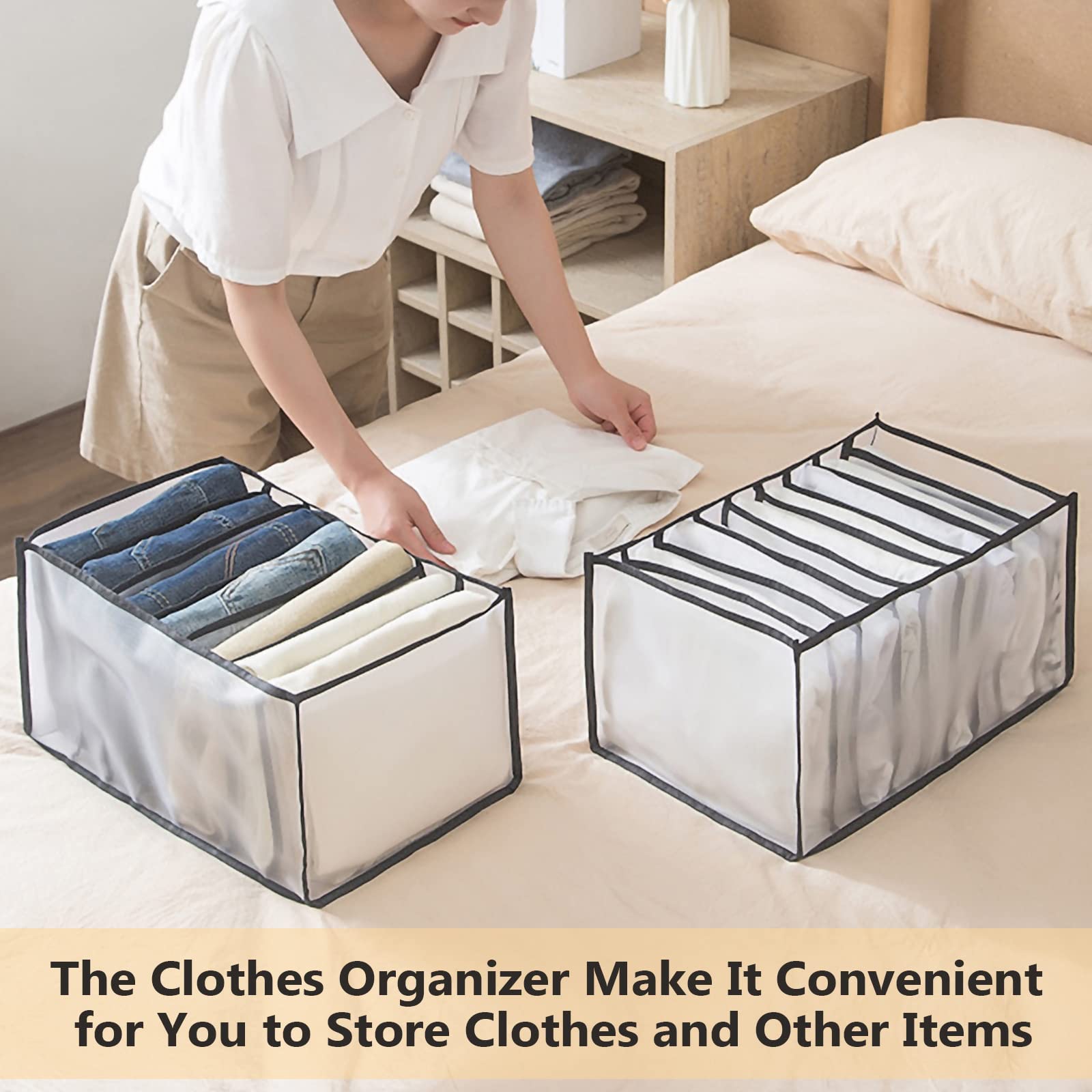 TIGARI Wardrobe Clothes Organizer