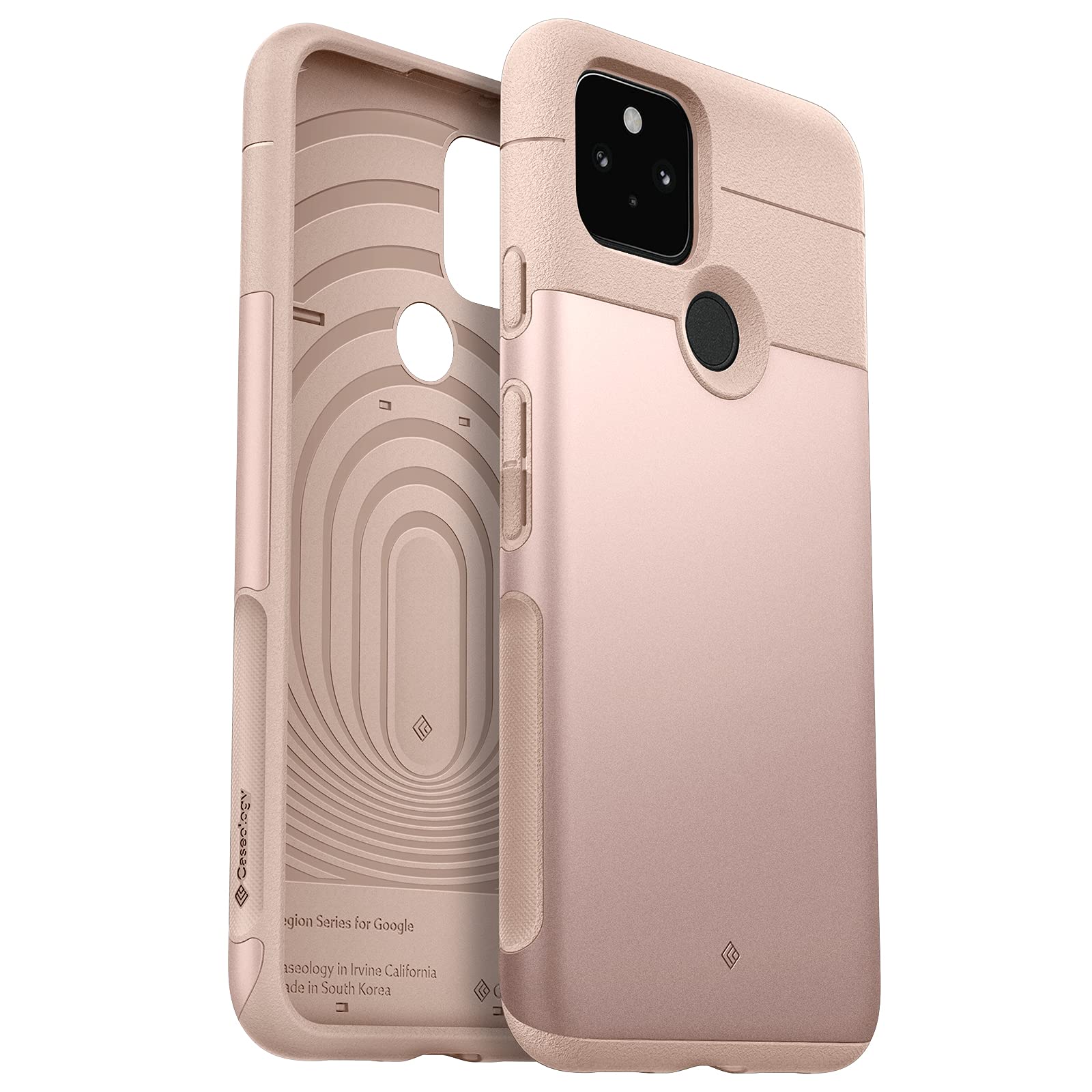 Caseology Legion for Google Pixel 5 Case (2020) - Stone Pink