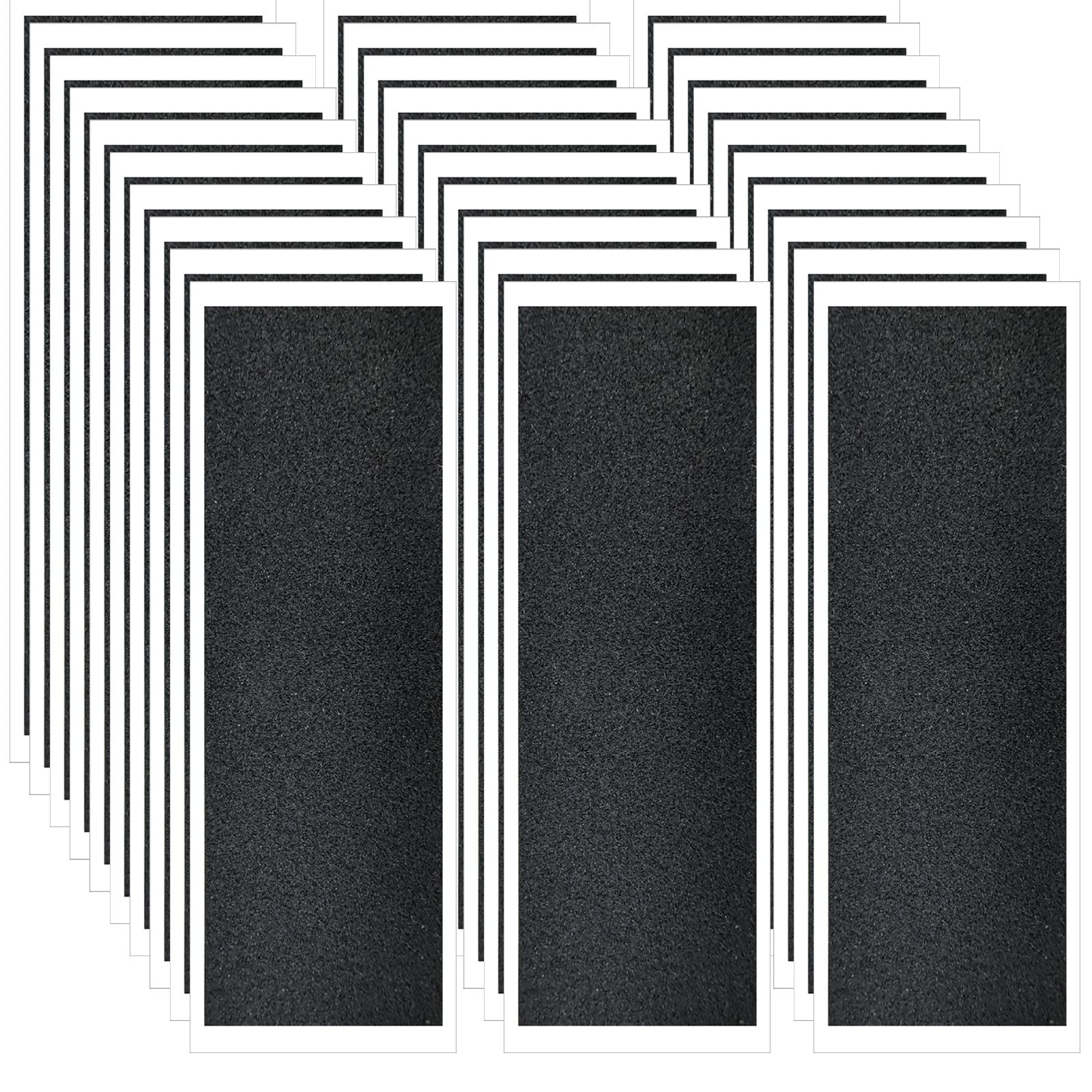 Tikfoam 30Pcs Fingerboard Foam Grip Tape, 38 x 110mm Foam Grip Tape for Fingerboards, Fingerboard Grip Tape