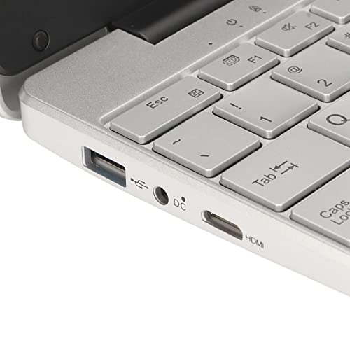 CHICIRIS Laptop Computer, Portable 15.6in Laptop 2K Resolution IPS Screen 16GB RAM for Home (16+512G US Plug)