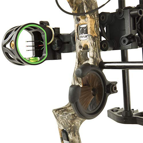 Bear Archery Royale Ready to Hunt Compound Bow Package for Adults and Youth, Right Hand, Realtree Edge