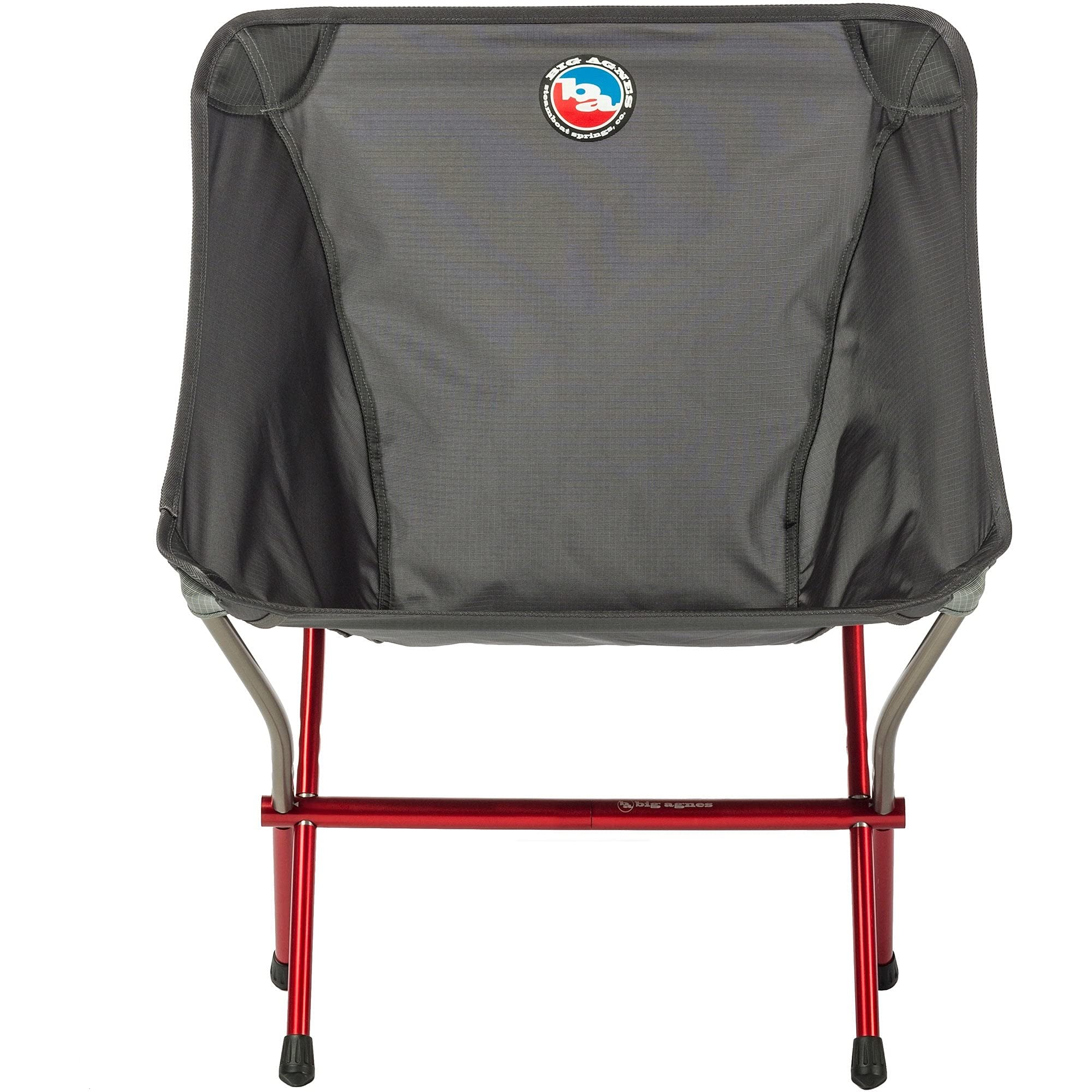 Big Agnes Mica Basin Chair- Ultralight, Portable Chair for Camping and Backpacking, Asphalt