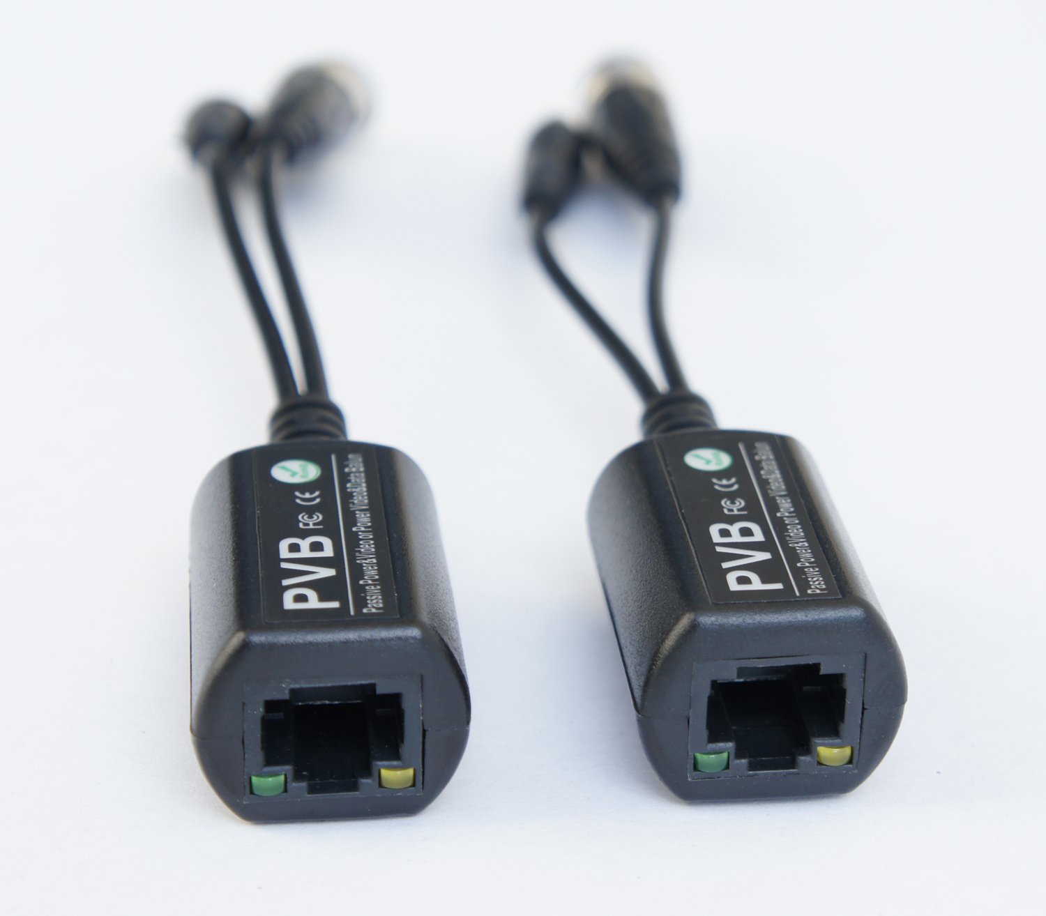 SPT 15-U1010 Passive Power and Video Balun (Black)