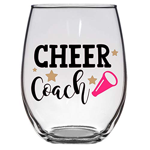 Cheer Coach Wine Glass 21 Oz, Cheerleading, Coach