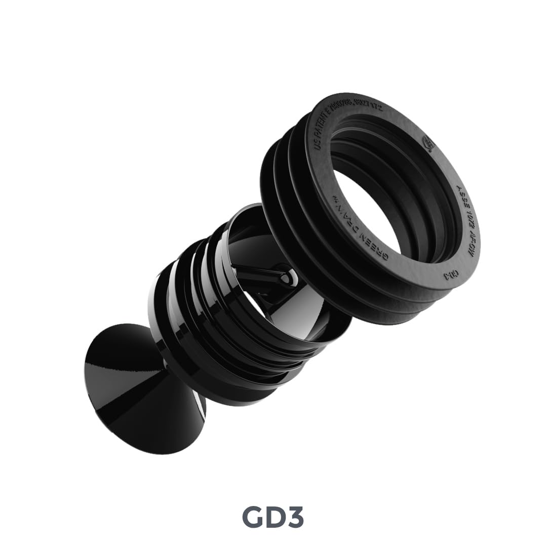 G Green Drain Waterless Trap Seal, 3 Inch