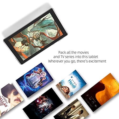 ZZB Tablet 7 inch Android 11 Tablet PC, 64GB ROM 2GB RAM Tablets, Quad-Core Processor Dual Camera WiFi Bluetooth Computer Tablet, Black tableta.