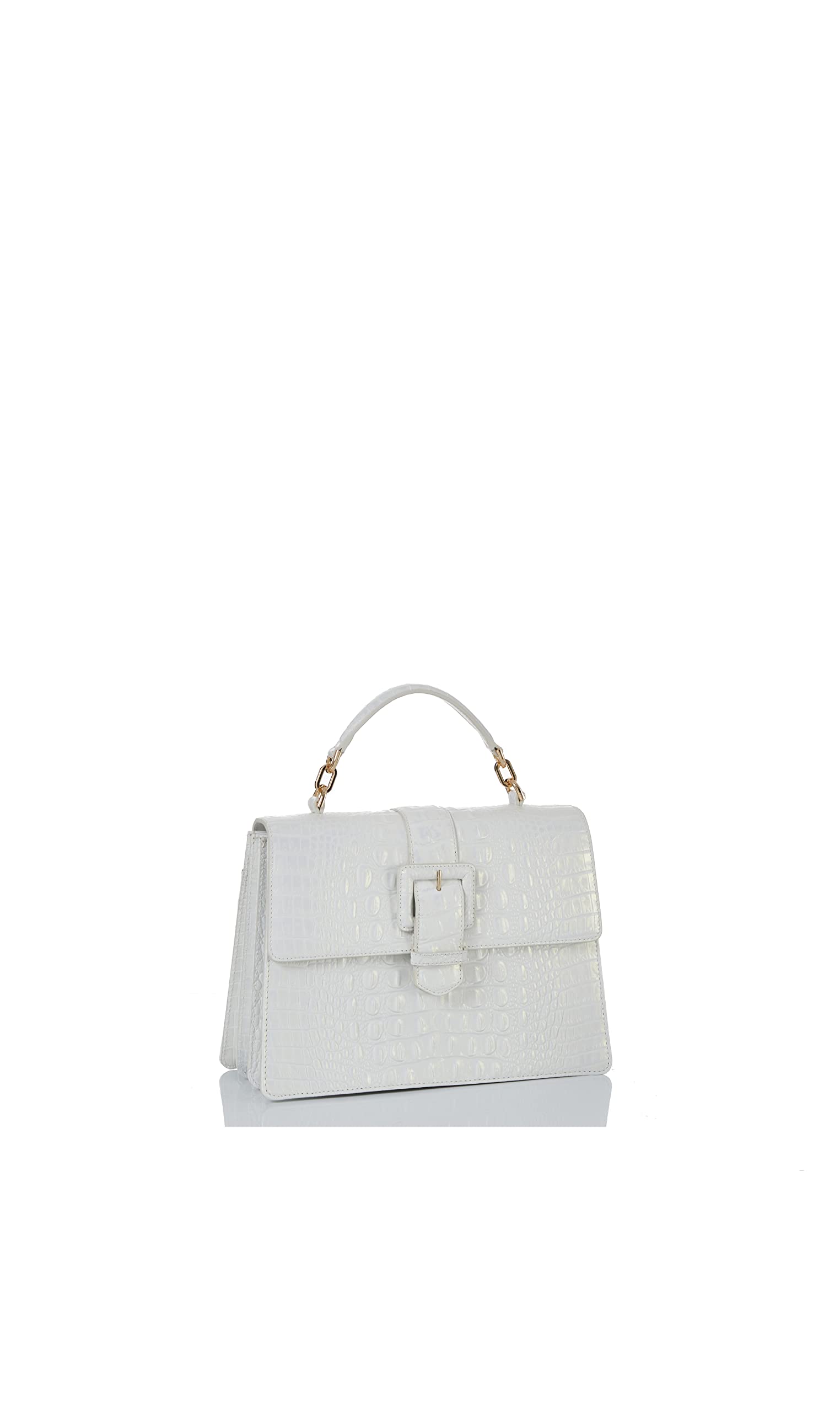 BRAHMIN Shell White Melbourne Hallie