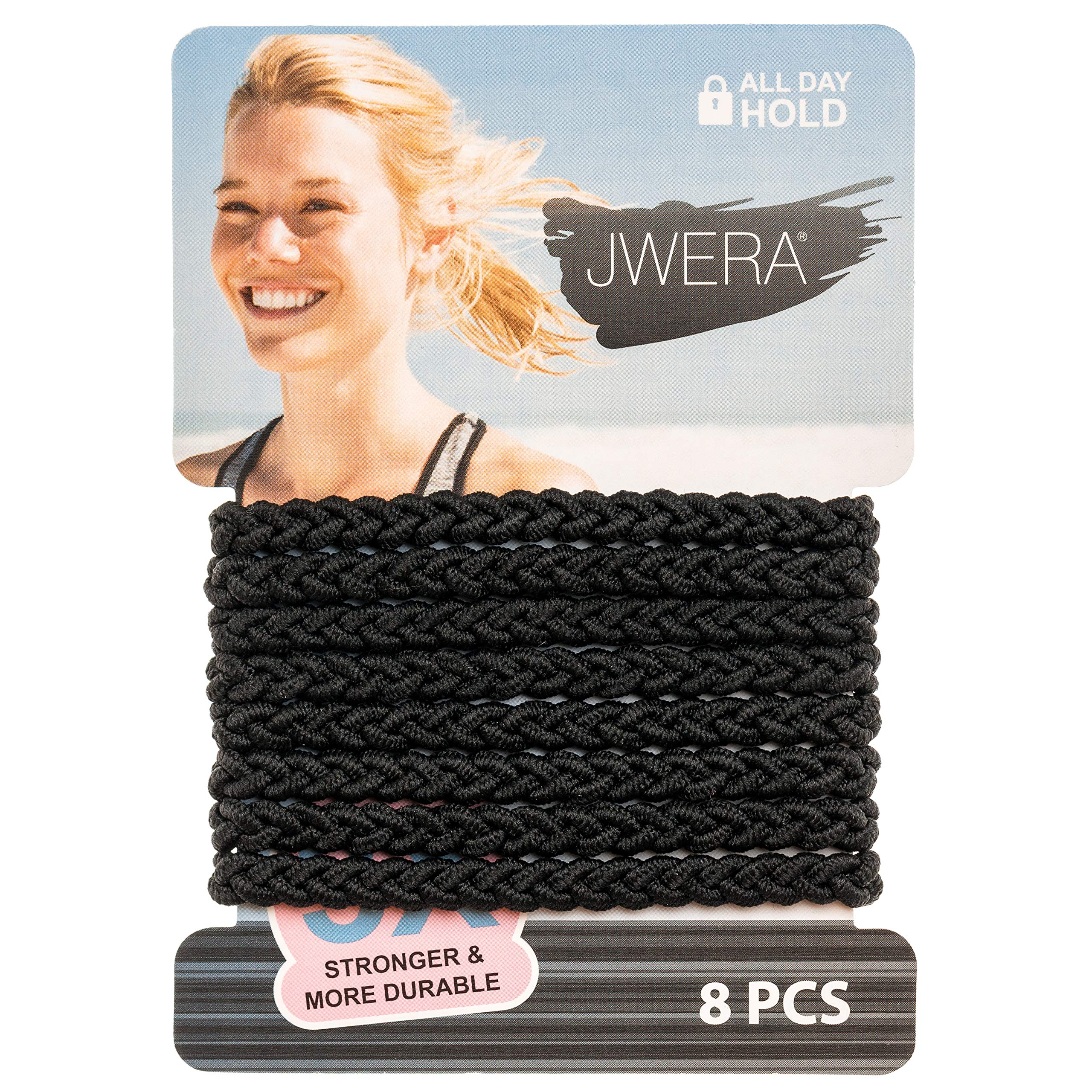 Braided Hair Ties Goody Woven Ponytail Holders Bracelet Band Elastics for Women & Men Thick Thin Hair