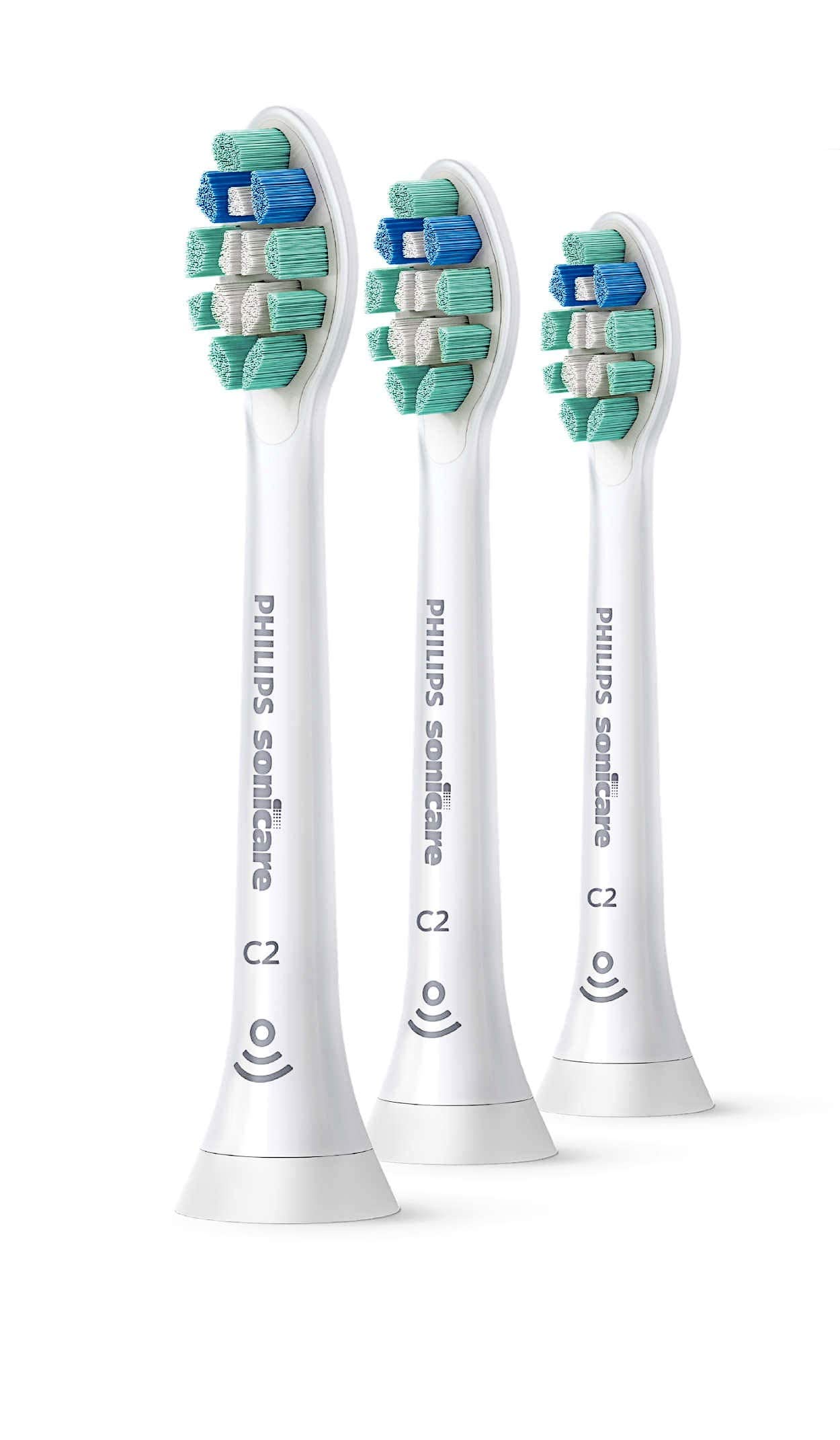 Philips Sonicare HX9023/65 (6 Pack) Replacement Brush Heads with Advanced Sonic Technology and BrushSync Mode - (6 Pack)