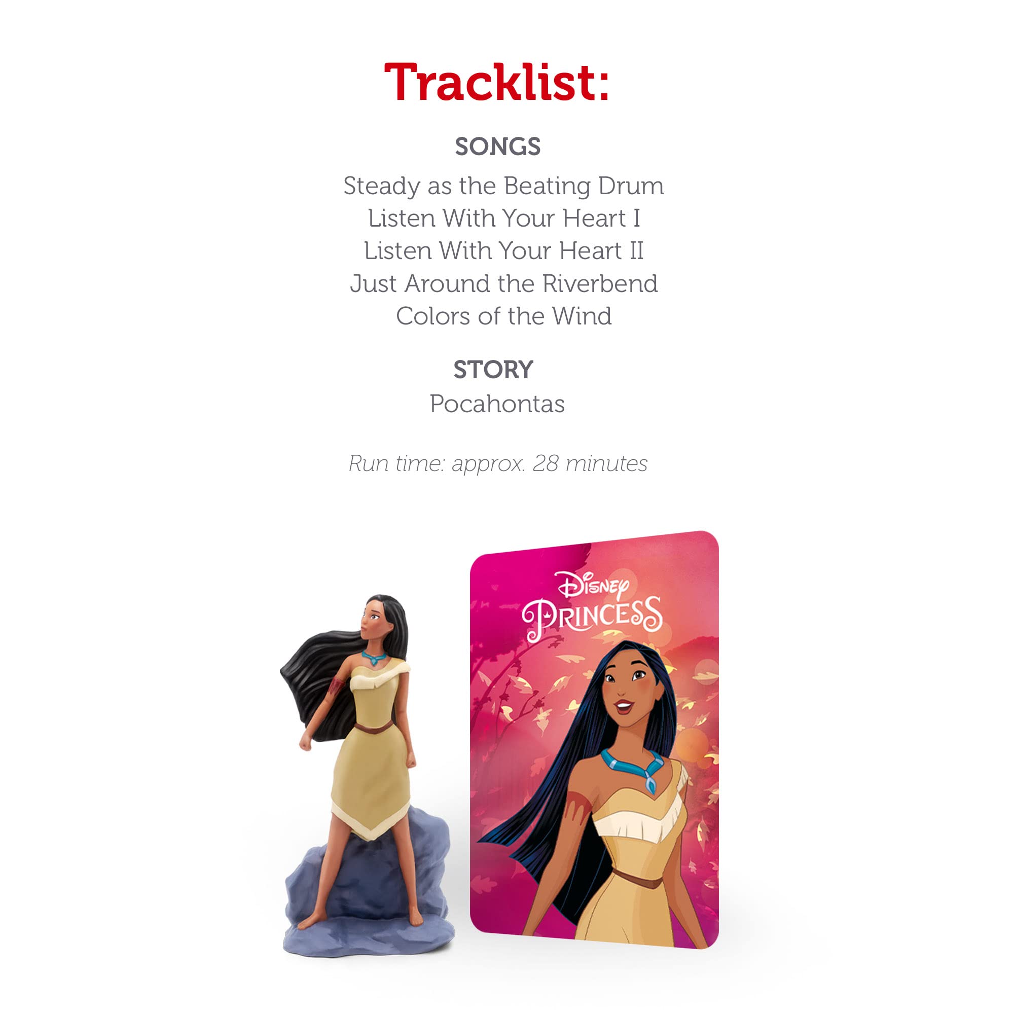Tonies Pocahontas Audio Play Character from Disney